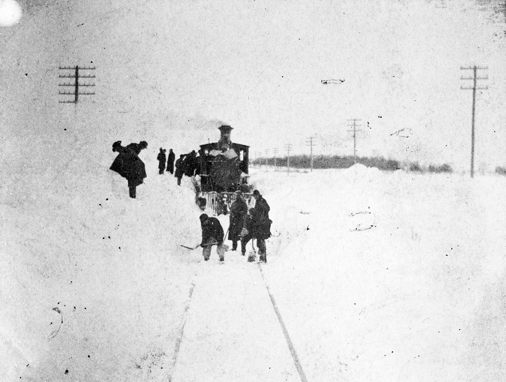 When the Great Blizzard of 1888 Hit Princeton – University Archives