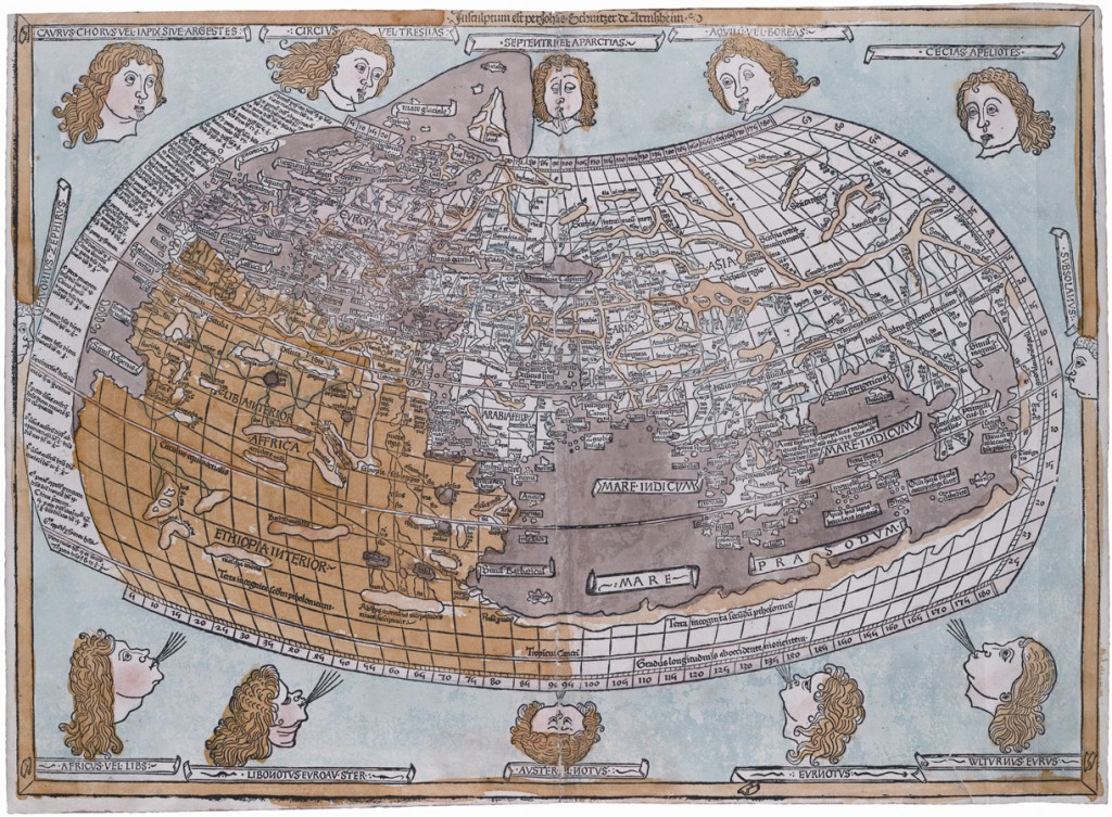 Envisioning the World: Henry and Holly Wendt Donate Historic World Map ...